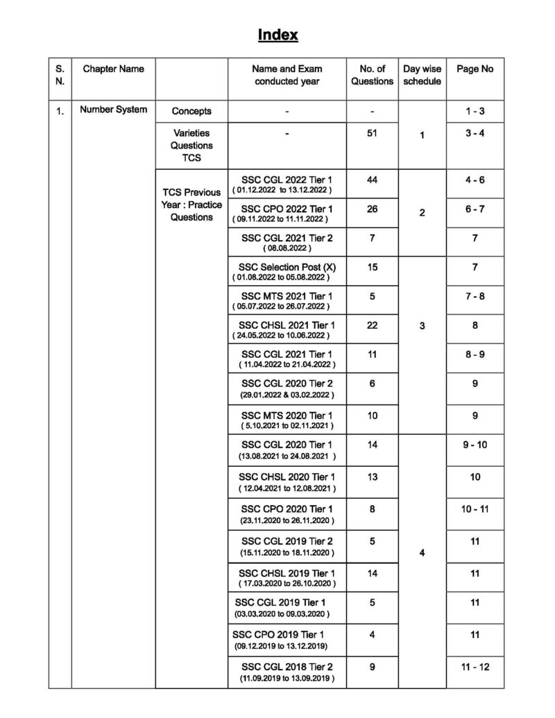 Pinnacle SSC Maths 6800+TCS-MCQ Chapter-Wise 7th Edition English Medium